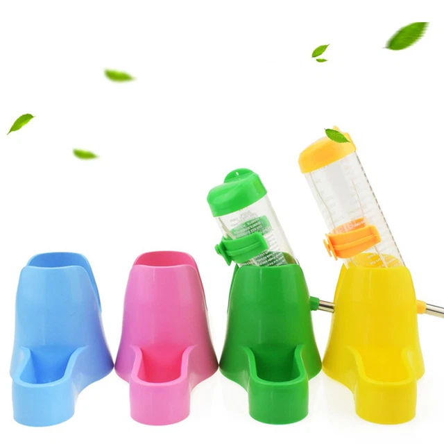 80 ML HAMSTER Drinking Fountain Water Feeder Dispenser Small Bottle Pet ...