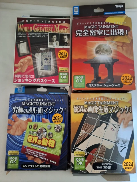 TENYO 2024 - Full set of all four Magic Tricks £59.95 - PicClick UK