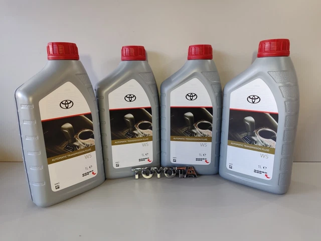 GENUINE TOYOTA GEARBOX Oil Atf Ws Automatic Transmission Fluid 4L 08886 ...