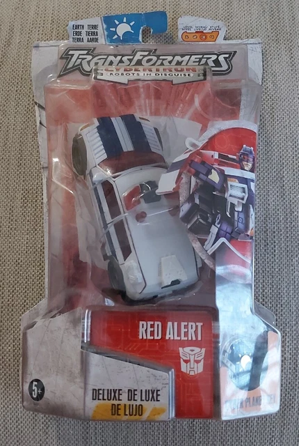 TRANSFORMERS CYBERTRON RED ALERT Deluxe Takara Tomy Hasbro Completo EUR ...