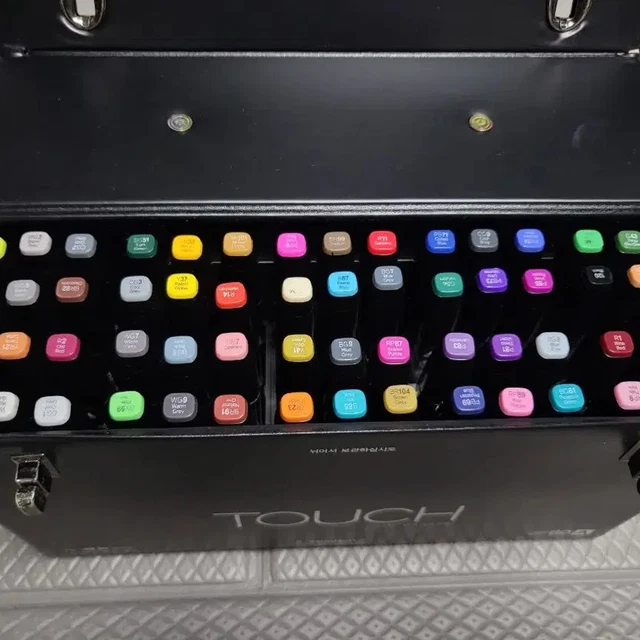 SHINHAN TOUCH TWIN Marker 60-Color Set Official £152.08 - PicClick UK