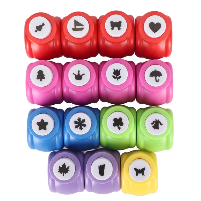 15PCS SHAPE PAPER Punch Set Craft Holes Punch For Kids Greeting £14.67 ...