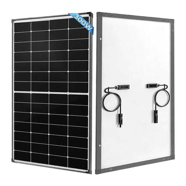 300W 12V MONO Solar Panel Caravan RV Off Gird Power Boat Battery ...