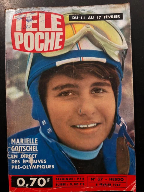 TELE POCHE N°57 Marielle Goitschell 1967 EUR 5,00 - PicClick FR