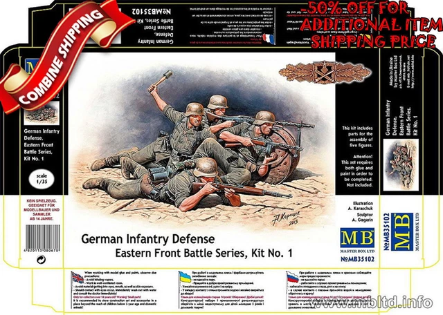MASTER BOX 35102 Infanterie allemande de la Seconde Guerre mondiale en ...