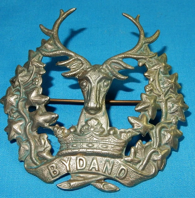 VINTAGE GORDON HIGHLANDERS Regiment Cap Badge British Military £4.20 ...