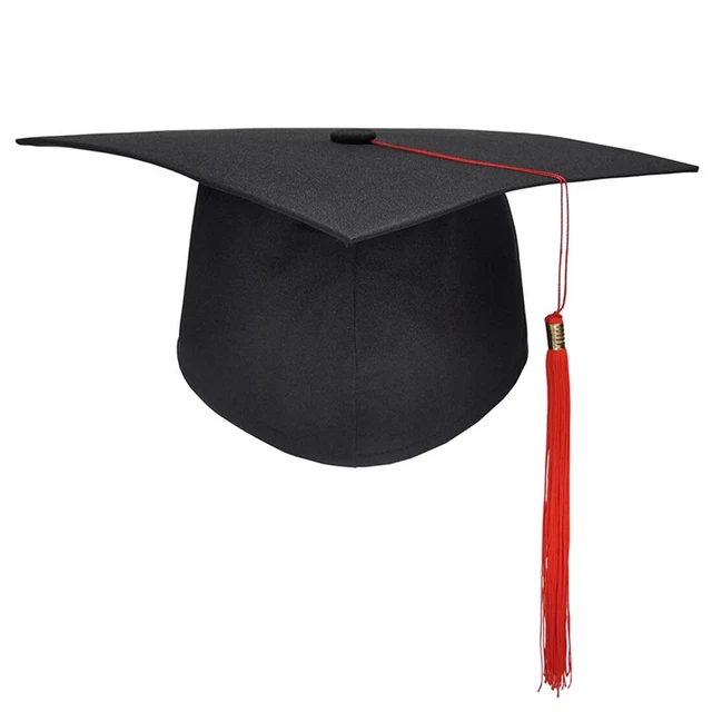 CHAPEAU DE GRADUATION Noir pour Étudiants et Diplômés Chapeau de ...