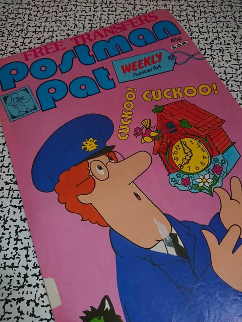 RETRO VINTAGE POSTMAN Pat Jess Kids Comic Weekly Magazine No. 156 1993 ...