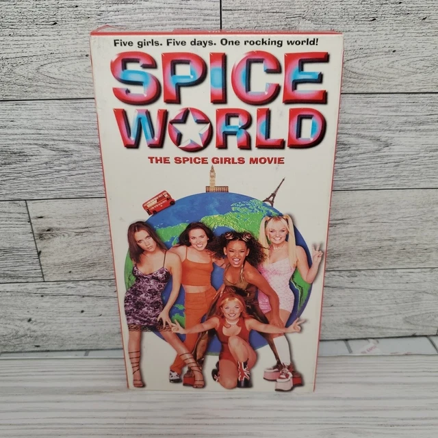 SPICE WORLD (VHS, 1998) Spice Girls Movie- Scary, Sporty, Posh, Baby ...