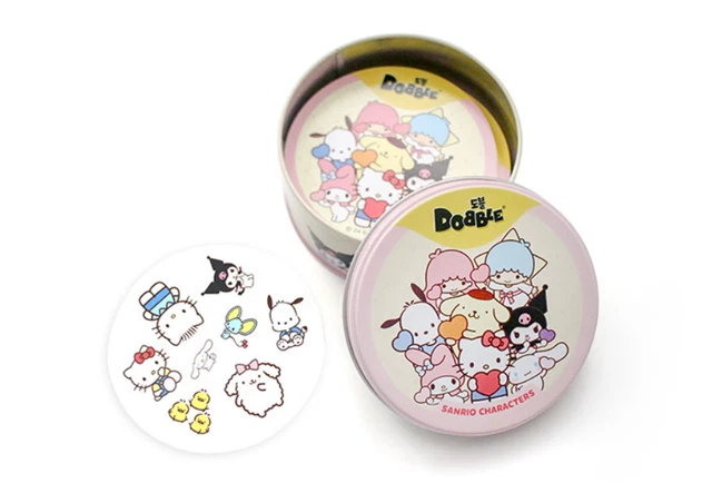 DOBBLE SPOT IT Sanrio Characters Edition Family Board Game Party Game ...