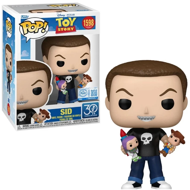 DISNEY TOY STORY 30Th Sid 3.75" Pop Vinyl Figure New Funko 1598 Pixar £ ...