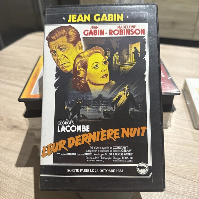CASSETTE VHS LEUR Dernière Nuit Jean Gabin Rene Château EUR 14,99 - PicClick FR
