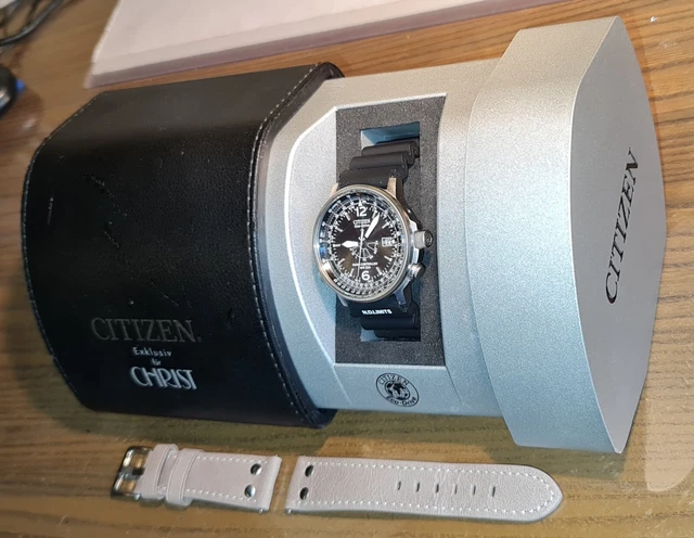 CITIZEN AS2020-53E ATOMIC Nighthawk H461 Promaster Sky Eco-Drive Radio ...