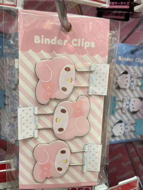 MY MELODY SANRIO binder clips £13.19 - PicClick UK