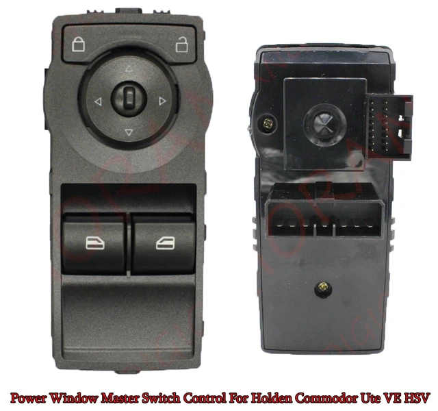 AU BLACK POWER Window Master Switch Control For Holden Commodor Ute VE ...
