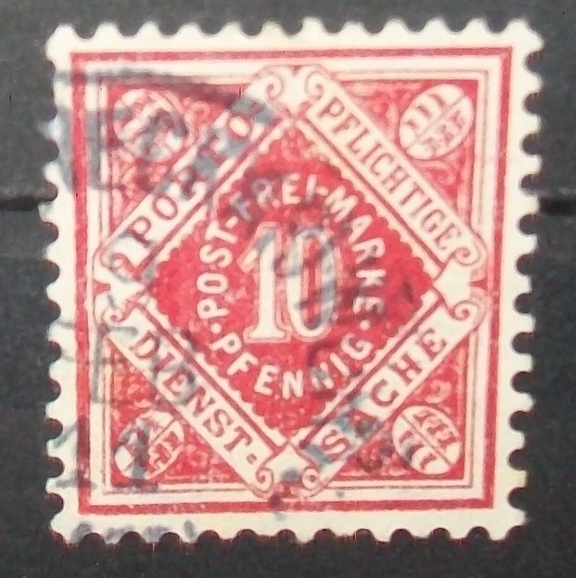 N°555H STAMP OLD GERMANY WURTTEMBERG CANCELED Aus EUR 0,86 - PicClick FR