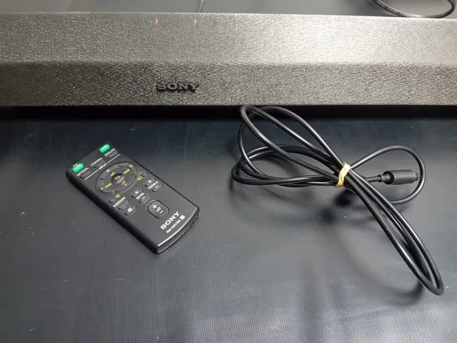 SONY SA-CT60BT Black Active Soundbar Surround Sound Speaker £9.99 ...