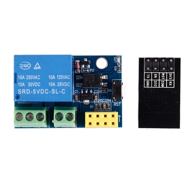 ESP8266 ESP-01S 5V WiFi Relay Module Things Smart Home Remote Control Switch for £5.53 - PicClick UK