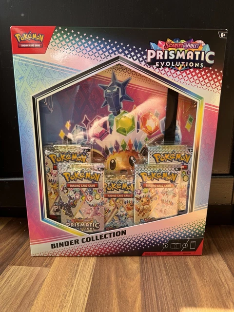 POKÉMON TCG: SCARLET & Violet Prismatic Evolutions Binder Collection ...