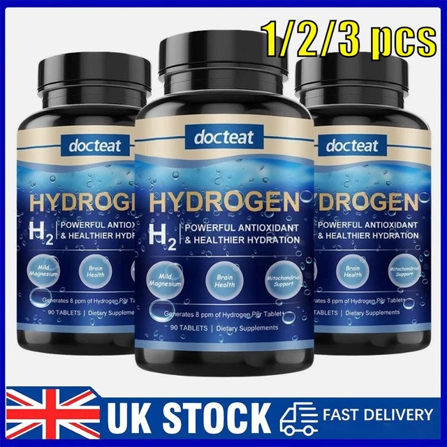 MOLECULAR HYDROGEN WATER Tablets for Drinking Water Pure Magnesium H2 ...