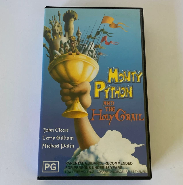 MONTY PYTHON AND the Holy Grail VHS - Video Tape PAL - Tested - John ...