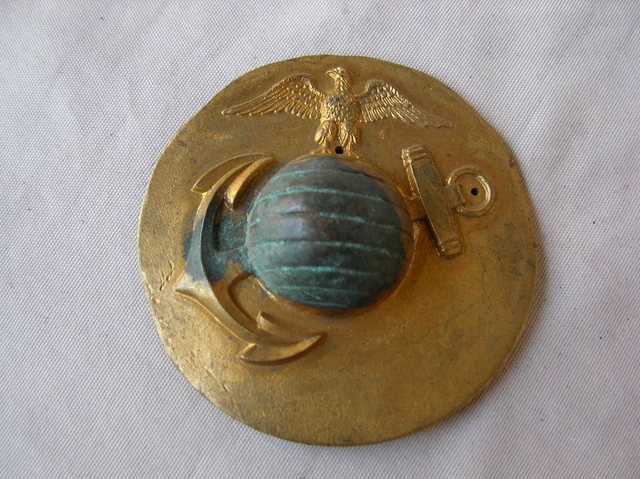Ww2 Us Insigne Officiel Américain Corps Des Marines Midshipman Grand