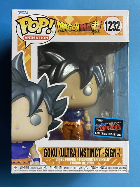 FUNKO POP DBZ: GOKU ULTRA INSTINCT SIGN & KAMEHAMEHA SET, NYCC 22 CON ...