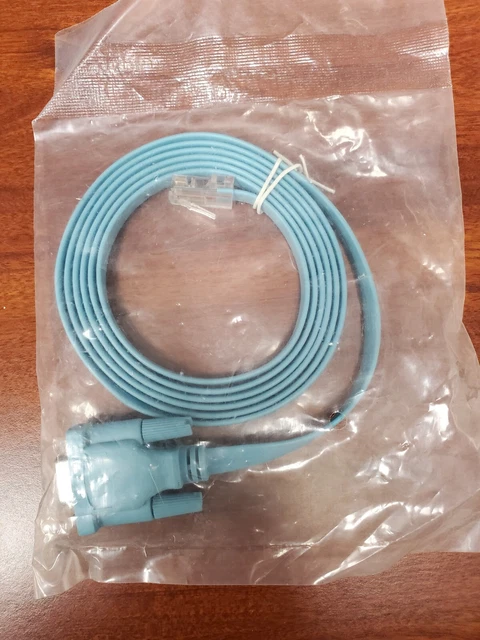 CAB-CONSOLE NEW RJ45 to DB9 6FT Console Cable for Cisco Switches and ...