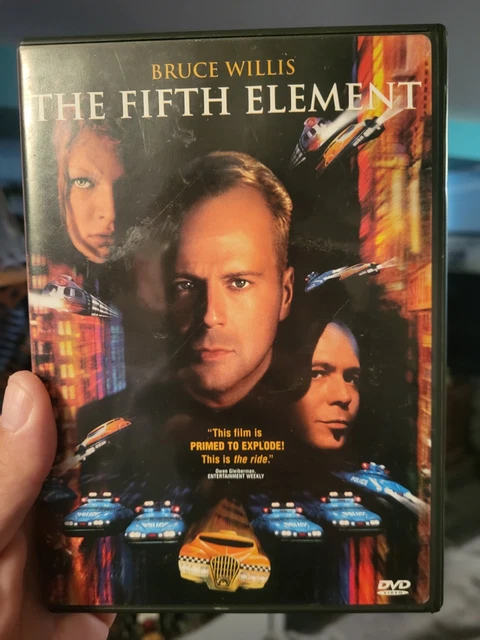 THE FIFTH ELEMENT Dvd (1997) Wide-screen And Full Screen Version With ...
