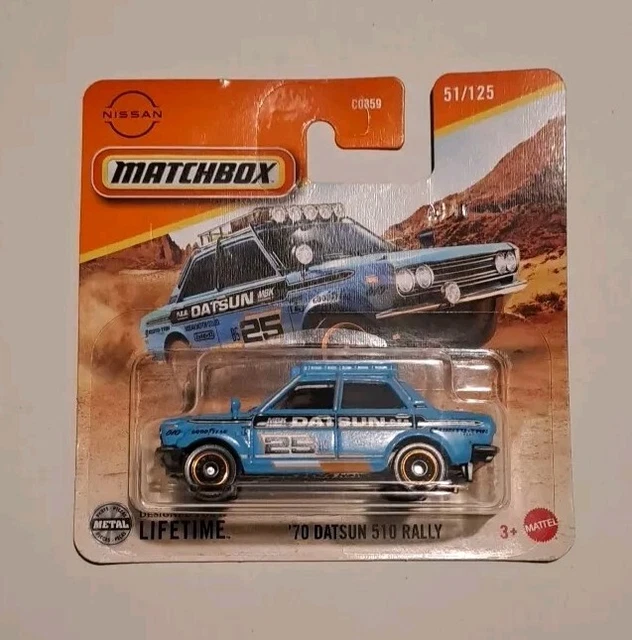 MATCHBOX 2025 - ´70 Datsun 510 Rally - NEU & OVP EUR 2,49 - PicClick DE