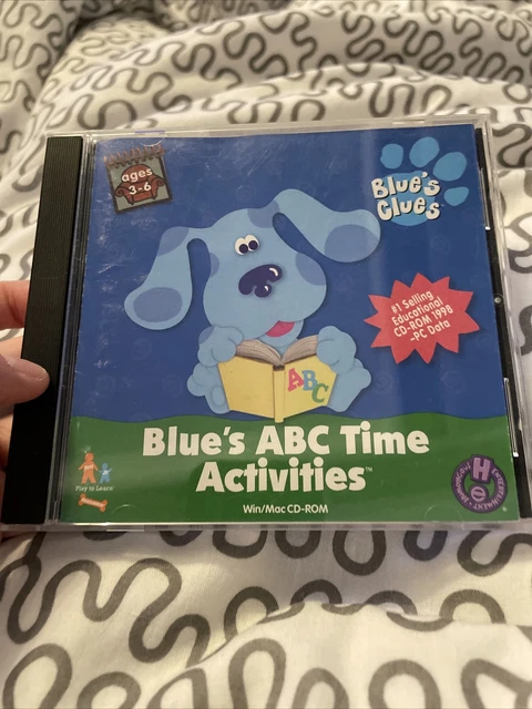 BLUE'S CLUES: BLUE'S ABC Time Activities Jewel Case (Windows/Mac, 2000 ...
