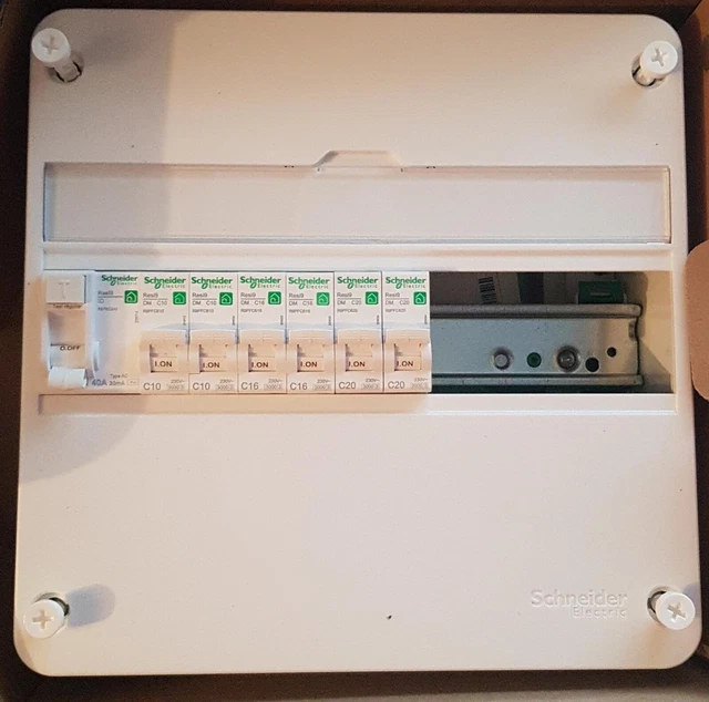 TABLEAU COFFRET ÉLECTRIQUE RESI9 13 modules 1 rangée Schneider NEUF ...