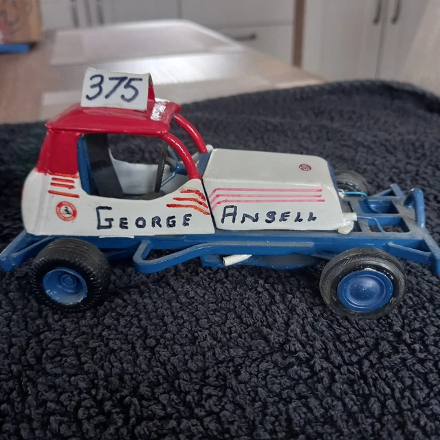 1:24 SCALE MODEL BriSCA F1 Stock Car 375 George Ansell £100.00 ...