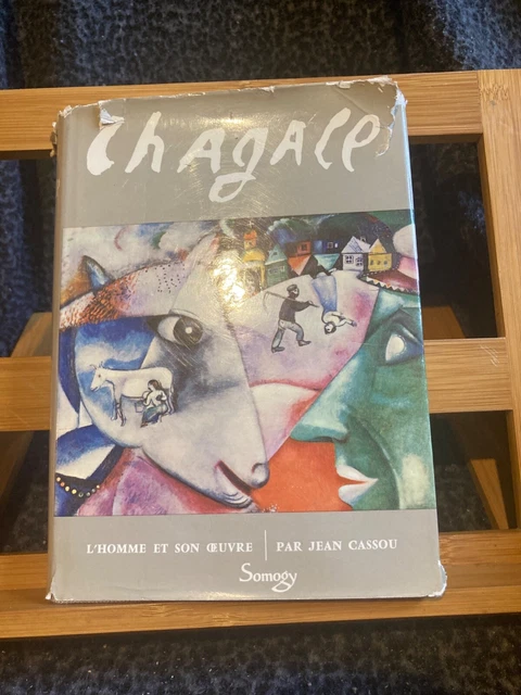 JEAN CASSOU MARC Chagall L'Homme et son oeuvre éditions Somogy 1966 EUR ...