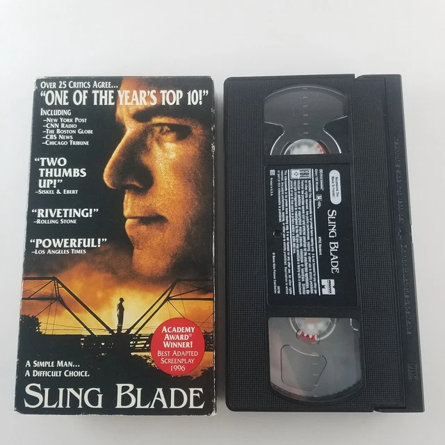 SLING BLADE (VHS, 1996) Billy Bob Thornton Dwight Yoakam John Ritter ...