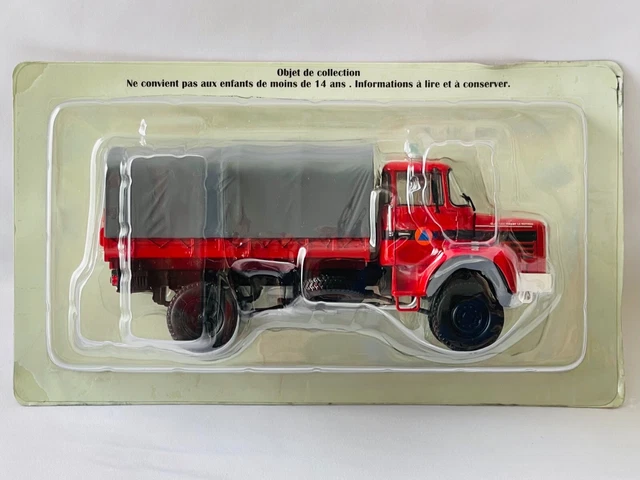 COLLECTION BERLIET 1/43 HACHETTE IXO N°87 Berliet L64 M3 de la Sécurité ...