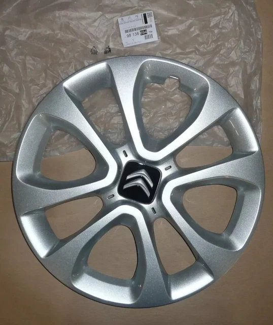 ORIGINAL 1X ENJOLIVEUR DE ROUE 15'' CITROEN C3 III 98138694TW NEUF EUR ...