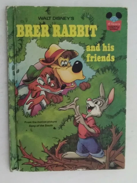 VINTAGE WALT DISNEY'S Brer Rabbit and his friends Hard cover 1973 book ...