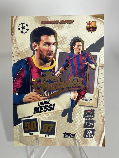 THE GRADUATES LIONEL Messi Match Attax 2025/2026 Exclusive 25/26 ...