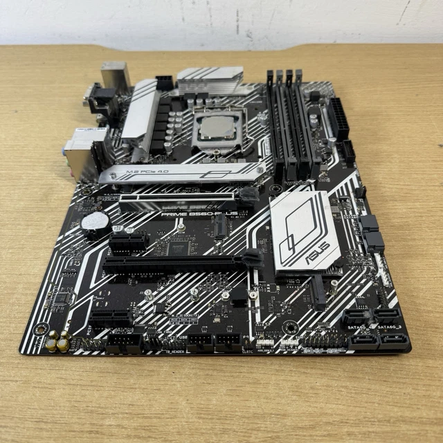 ASUS PRIME B560-PLUS Motherboard & Intel i3 10th Gen With IO Shield £59 ...