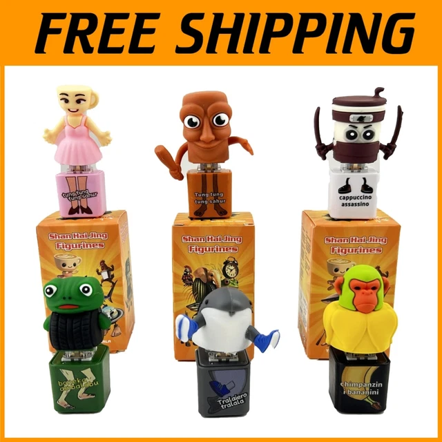 ITALIAN BRAINROT TOYS: Glow & Voice 6Pcs Set | Funny Animals $97.72 ...