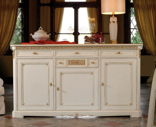 CONSOLE COMMODES ÉTAGÈRE Bois Armoire Semer Design Commode EUR 7.384,20 ...