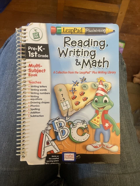 LEAPPAD WRITING ~ Grade 1 ~ Reading Writing and Math Book + Cartridge ...