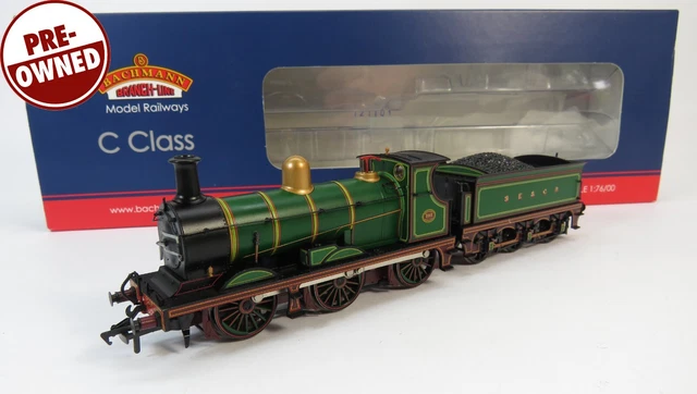 OO GAUGE BACHMANN 31-460 C Class 592 SE&CR Green Loco £219.95 - PicClick UK