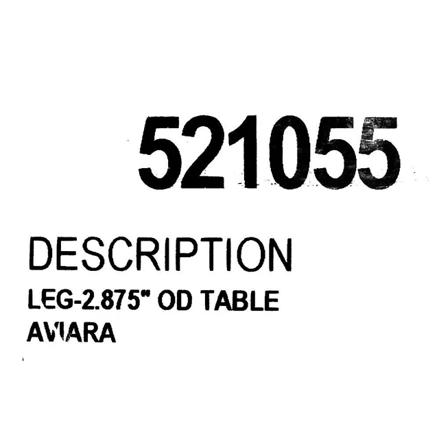 ATTWOOD BOAT TABLE Post 75358S | 2 7/8 x 28 3/4 Inch Fluted Aluminum ...