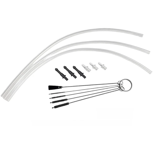 TUBE BRUSH SET Milk Tube Kit Espresso Machine Tube Fits Fine Foam ...