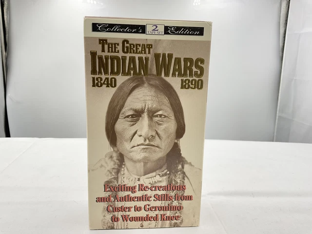THE GREAT INDIAN Wars 1840-1890 (VHS 1991) £9.38 - PicClick UK
