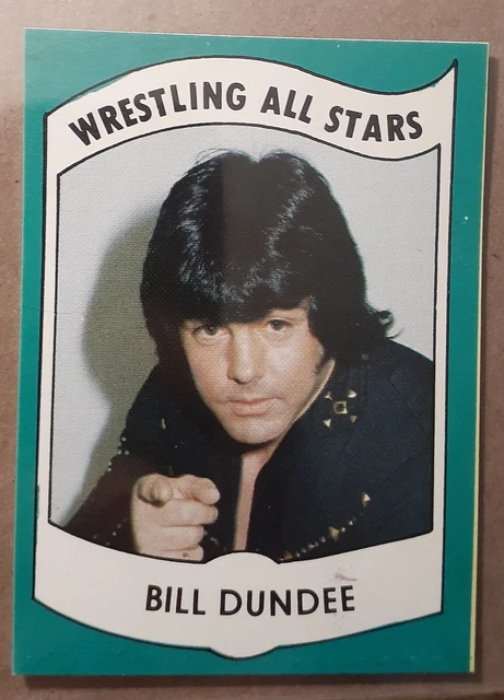 1982 WRESTLING ALL-STARS Series A Bill Dundee #16 EUR 4,60 - PicClick FR