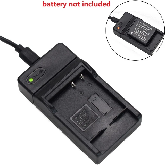 DMW-BLG10 BATTERY CHARGER für Panasonic Lumix DMC-GF6 GF5 GX7, DC-G110 ...