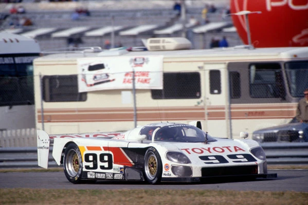 ANDY WALLACE KENNY Acheson Eagle MkIII Toyota IMSA 1988 Motor Racing ...